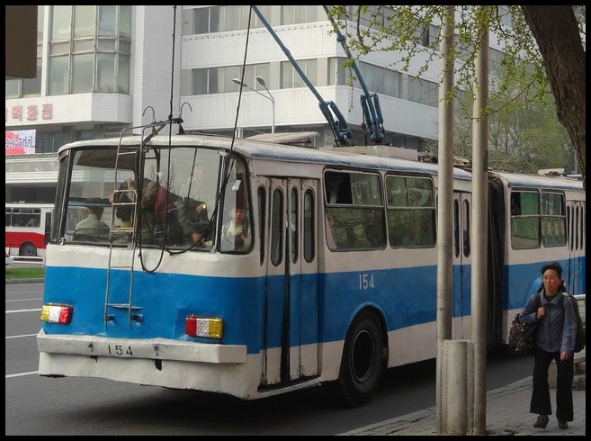 Pyongyang’s Trolley-buses – The Rambling Wombat
