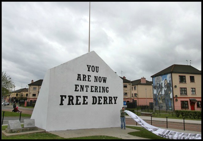 Free Derry Wall – The Rambling Wombat