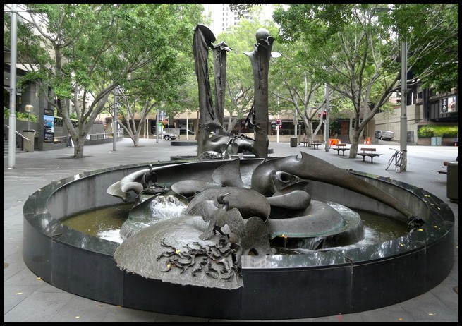 Tank Stream Fountain – The Rambling Wombat