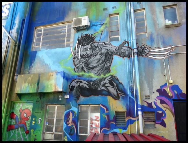 Graffiti Art in the City – The Rambling Wombat