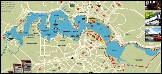 Cycle Around Lake Burley Griffin – General – The Rambling Wombat