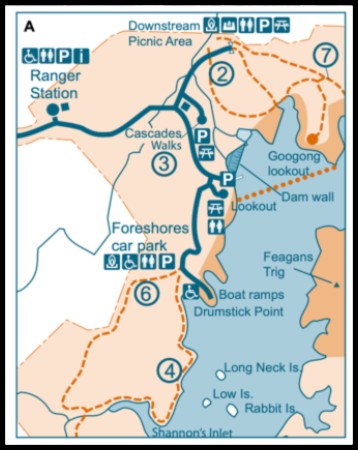 Cascades Walk – Googong Foreshores – The Rambling Wombat